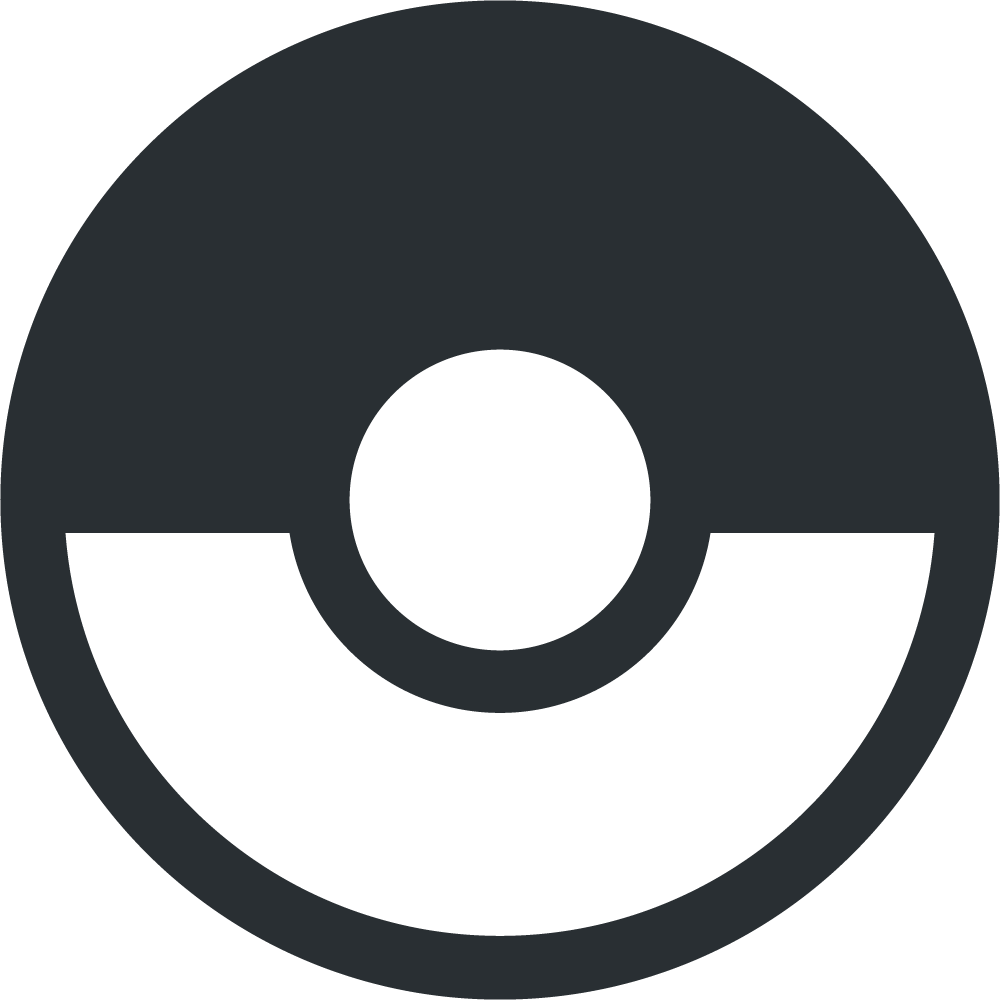 Pokeball dark Discord Emoji Pokeball dark Discord Emoji